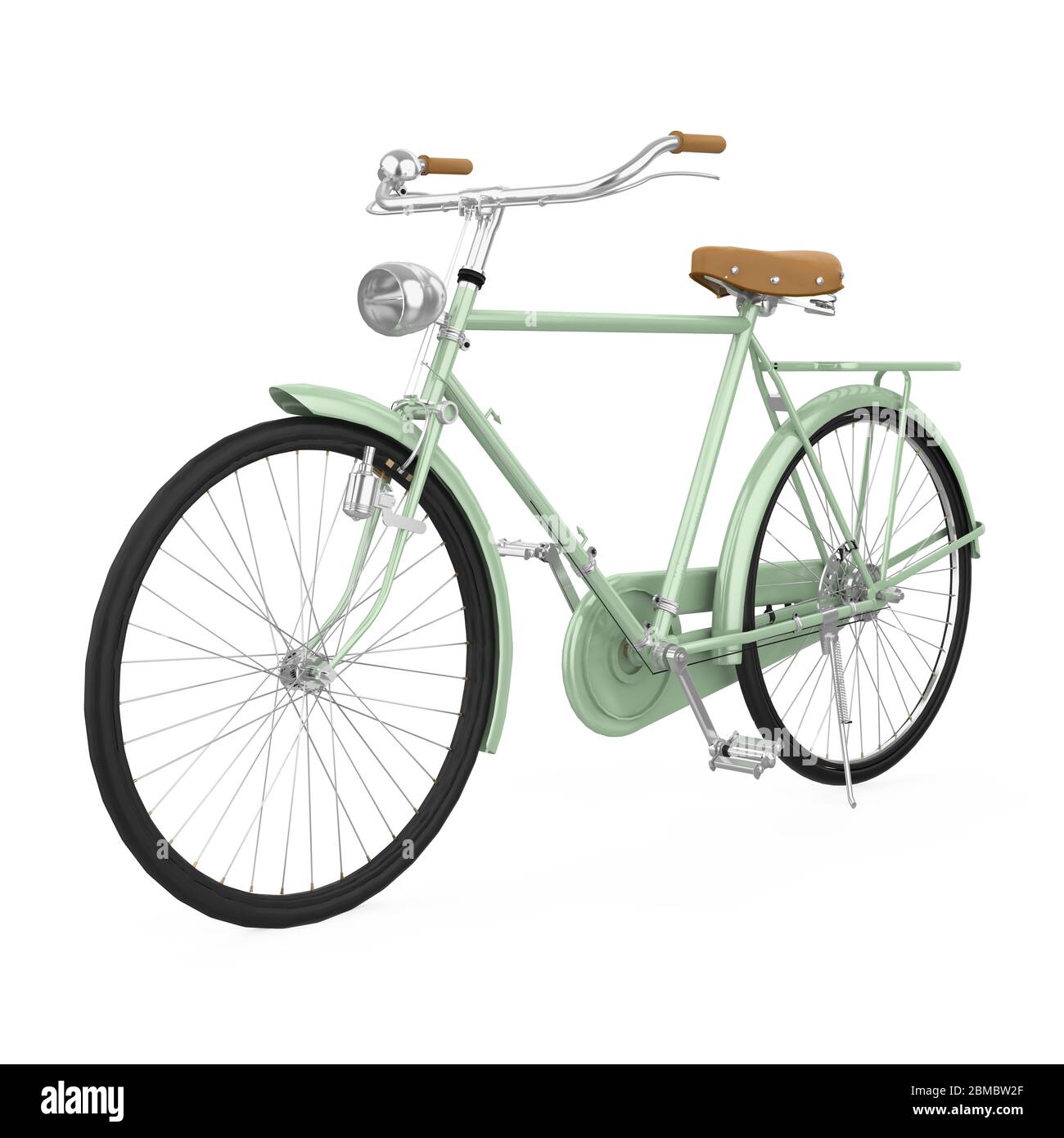 Retro Bicycle Isolated Stock Photo - Alamy