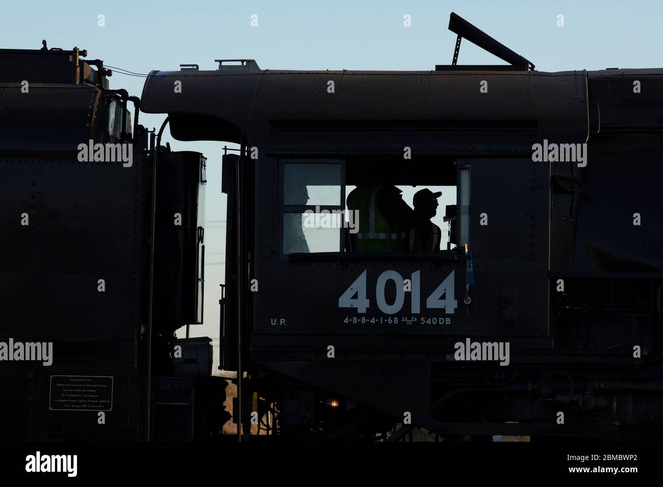 Steam locomotive big boy 4014 hi-res stock photography and images - Alamy