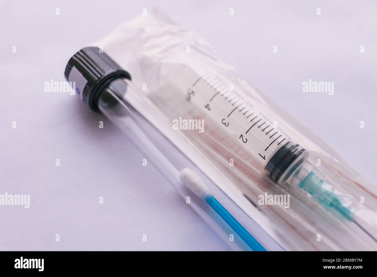 Virus inside syringe hi-res stock photography and images - Alamy
