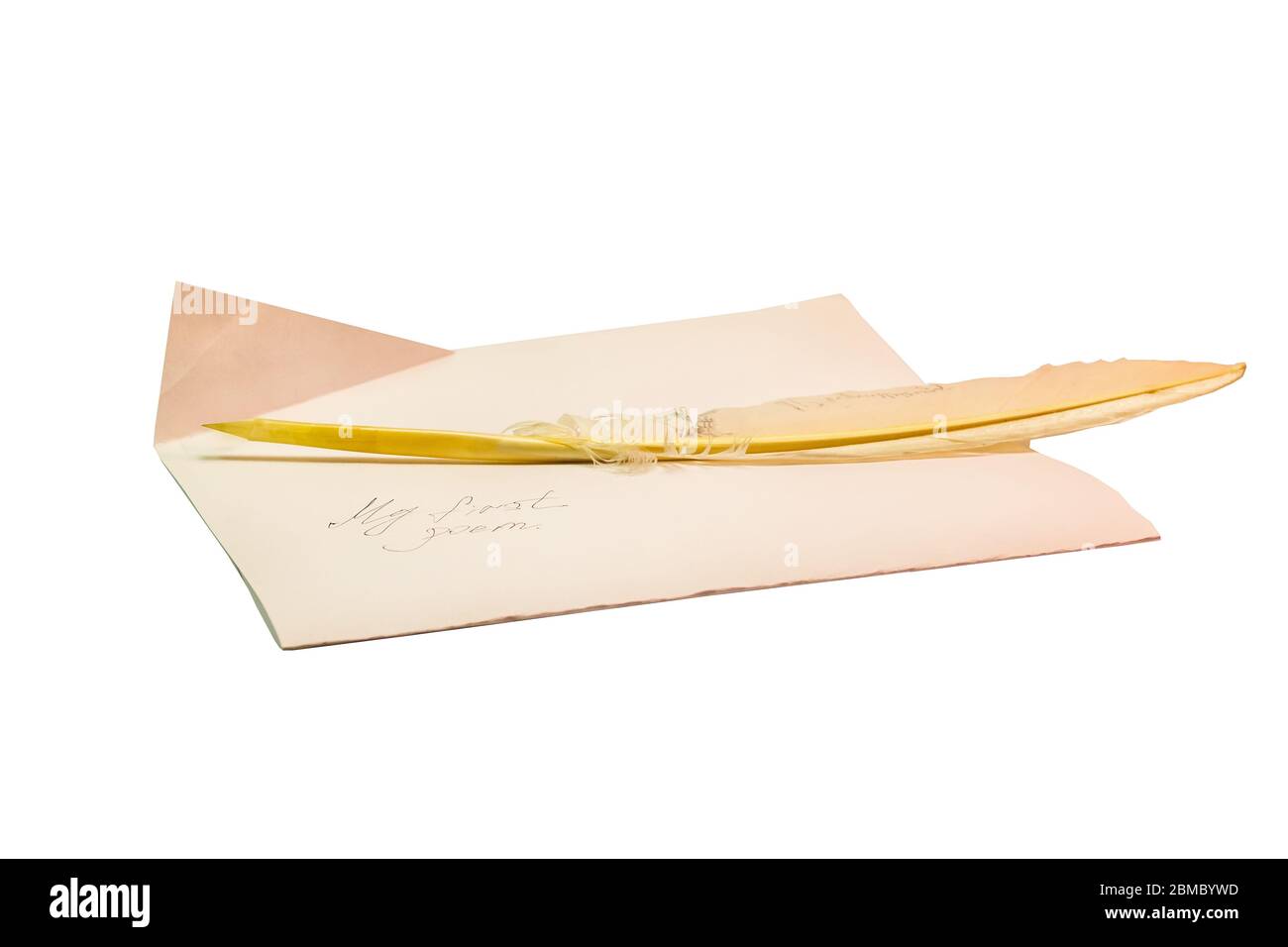 Old poem paper Cut Out Stock Images & Pictures - Alamy