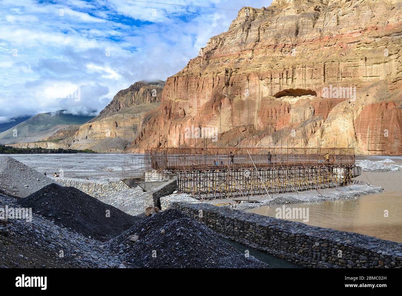 Once completed, the 296-kilometer (183-mile) road will stretch from ...