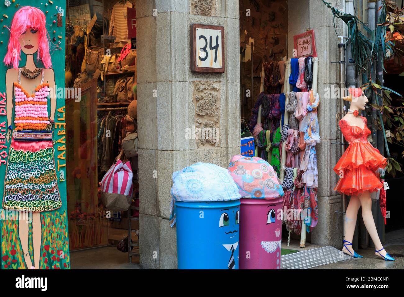 Store, La Coruna City, Galicia, Spain, Europe Stock Photo - Alamy