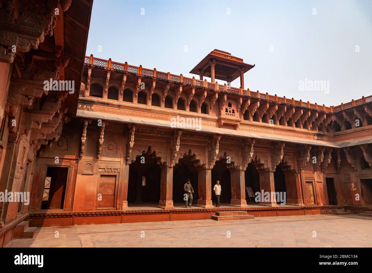 Agra fort interior hi-res stock photography and images - Alamy