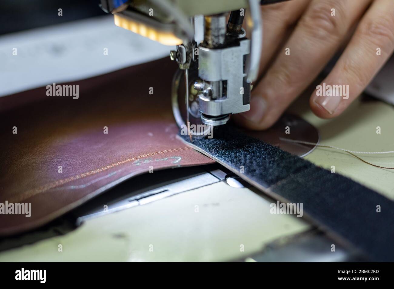 Shoe making machine hi-res stock photography and images - Alamy