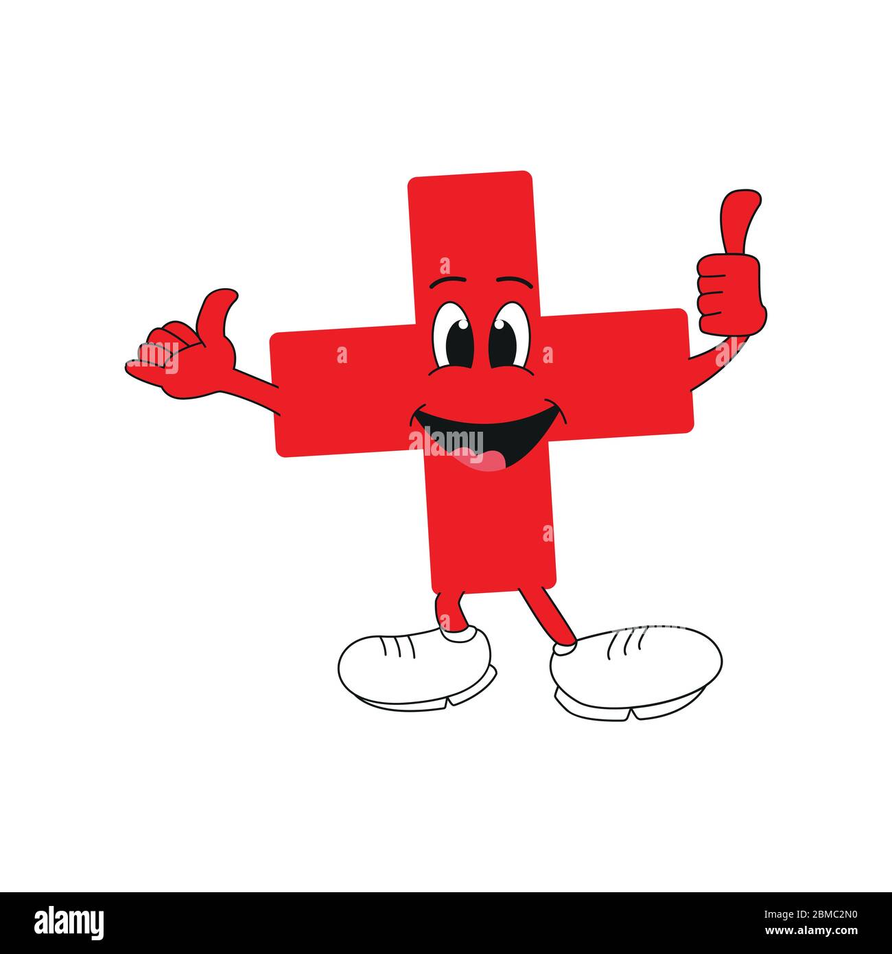 This illustration depicts the World Red Cross mascot. This illustration ...