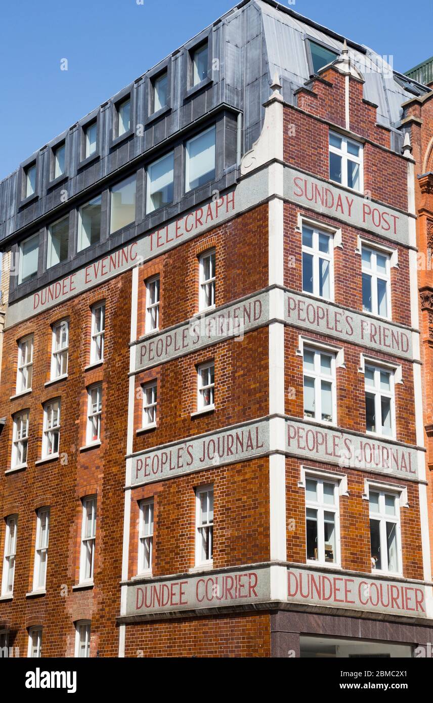 Dc thomson london office hi-res stock photography and images - Alamy