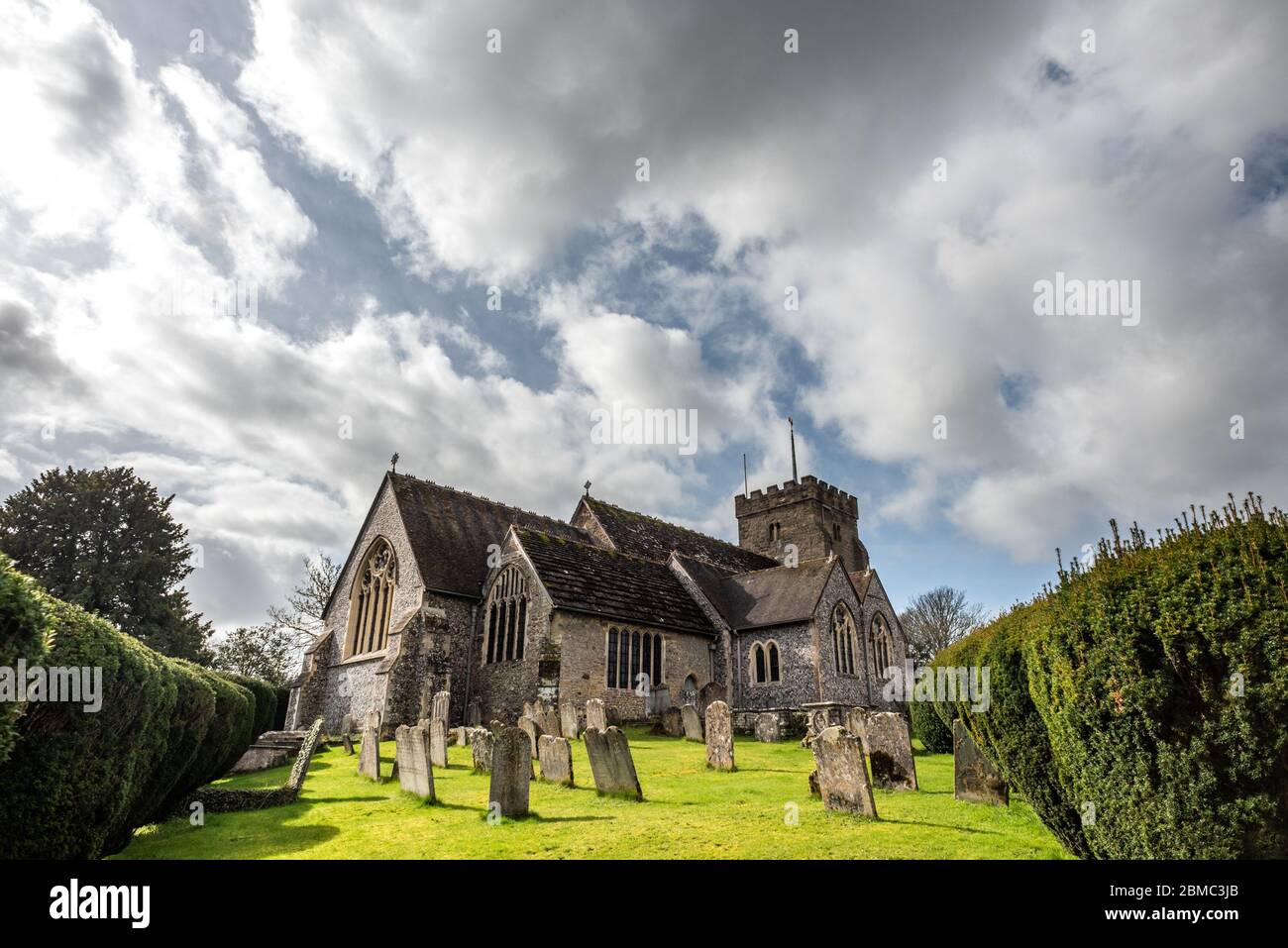Henfield UK: St Peter's Church Stock Photo - Alamy