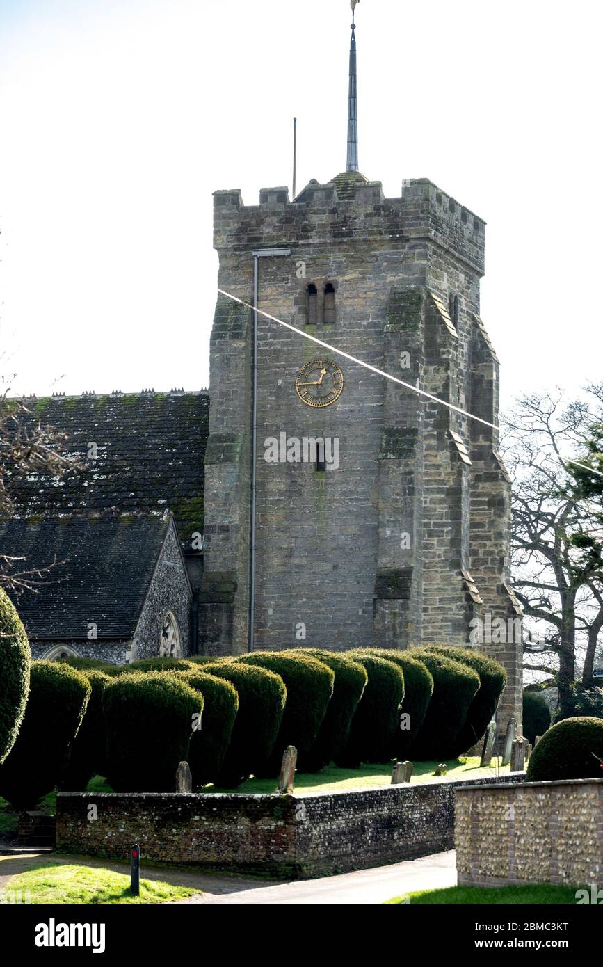 Henfield UK: St Peter's Church Stock Photo - Alamy