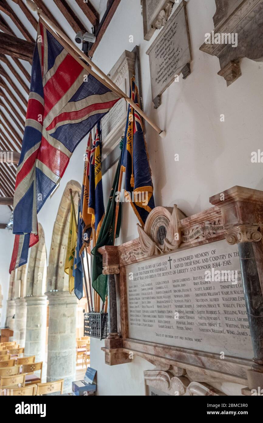 Henfield UK: Inside St Peter's Church Stock Photo - Alamy