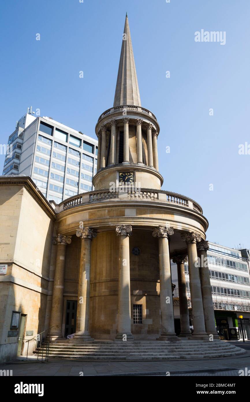 Spire st john church bath hi-res stock photography and images - Alamy