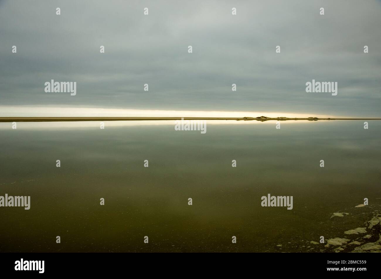 view over water with waves wilderness Stock Photo - Alamy