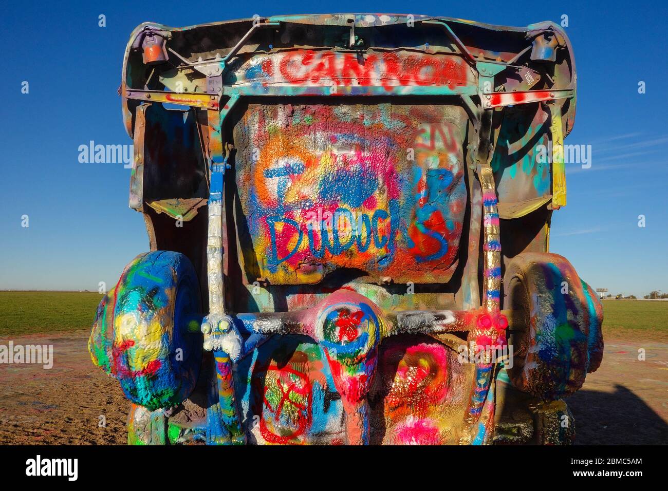 Cadillac Ranch in Amarillo, Texas Stock Photo - Alamy