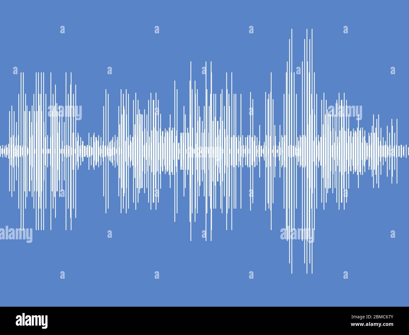 Sound wave abstract vector. Electronic audio sound digital display ...