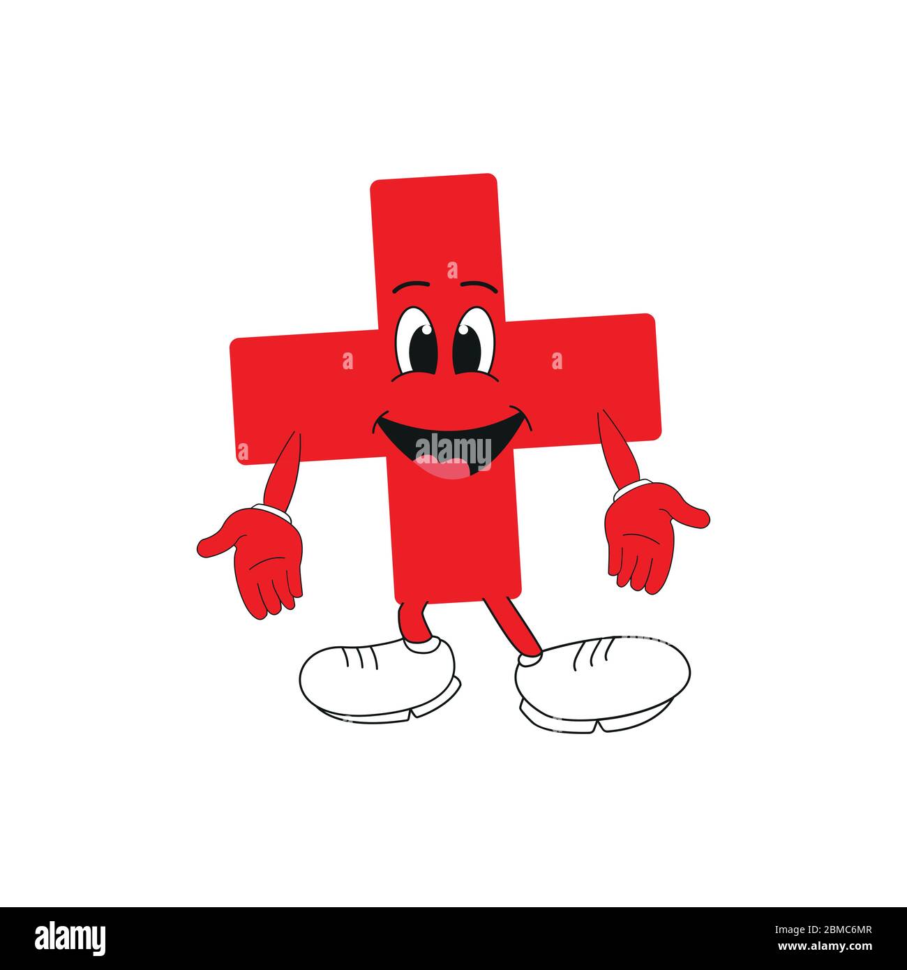 This illustration depicts the World Red Cross mascot. This illustration ...