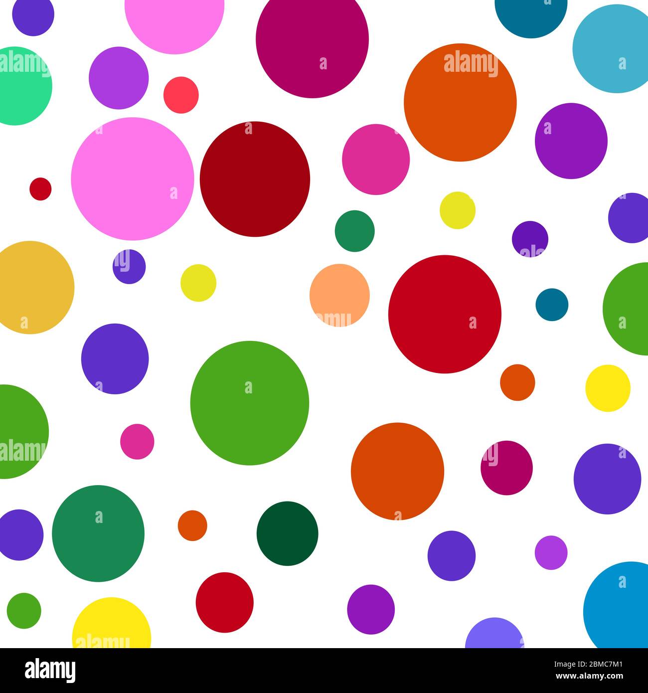 Festive colorful round confetti background. Vector illustration for the ...