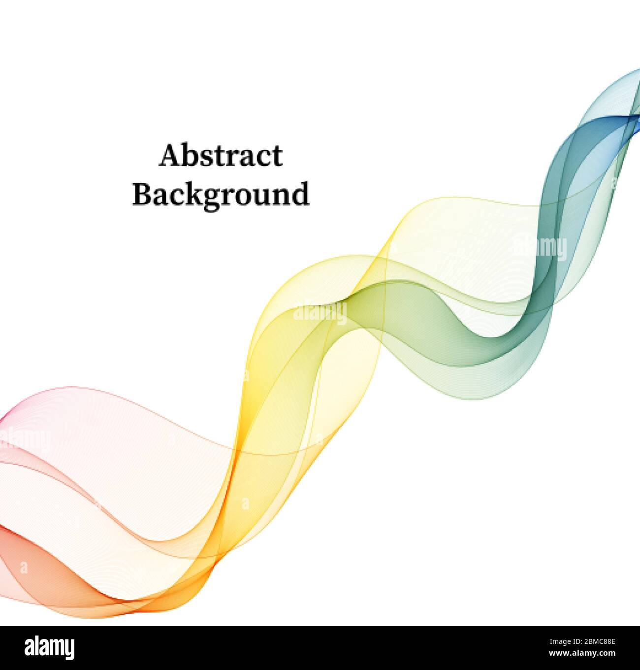 color wave. abstract background advertising layout Stock Vector Image ...