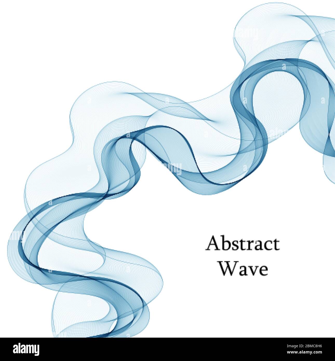 blue vector wave. advertising template Stock Vector Image & Art - Alamy