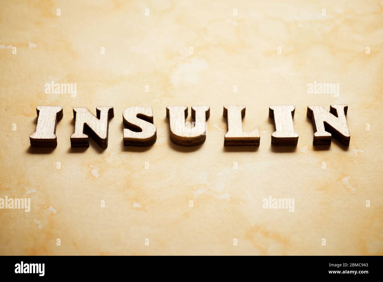 Insulin text on a colored paper Stock Photo - Alamy