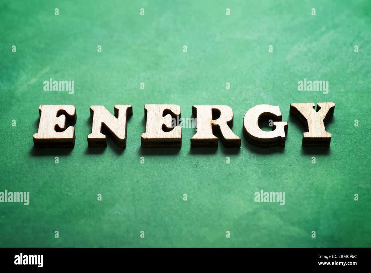 Energy text on a colored paper Stock Photo - Alamy