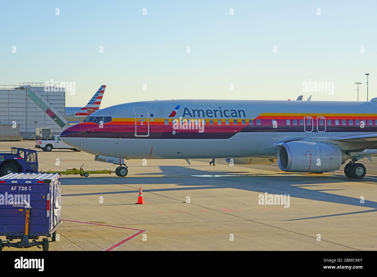 American airlines new livery hi-res stock photography and images - Alamy