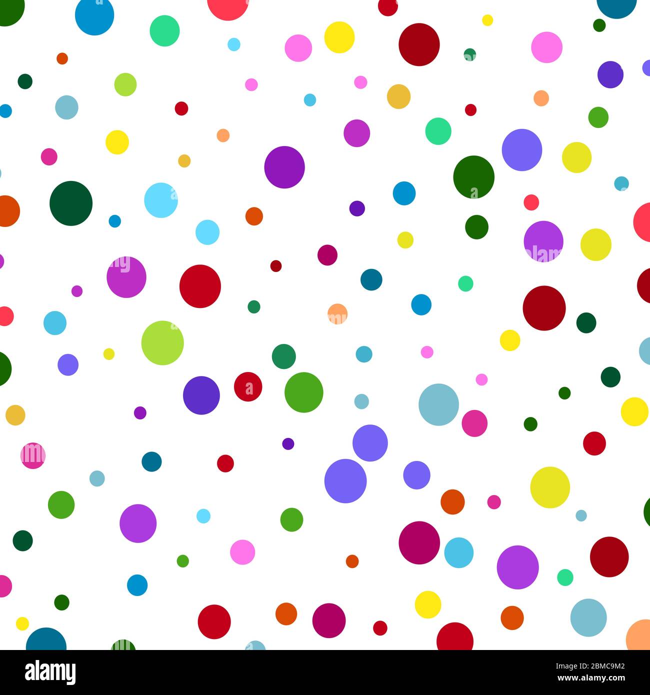 Festive colorful round confetti background. Vector illustration for the ...