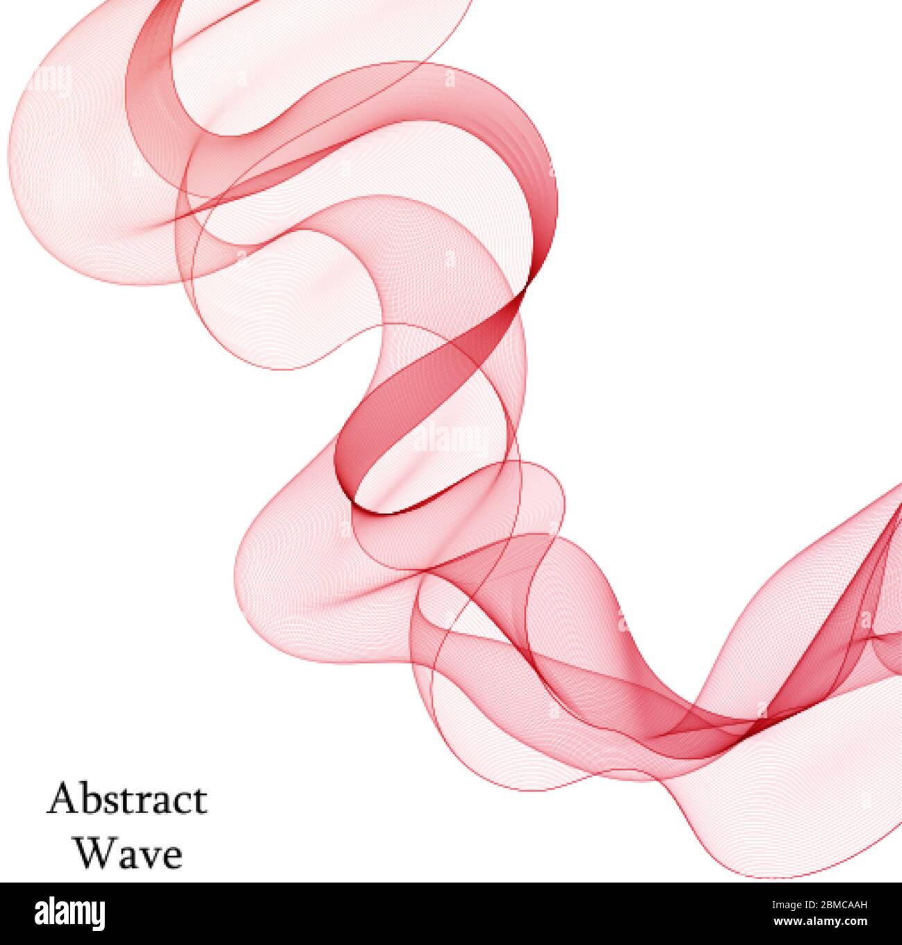 Red vector wave Stock Vector Images - Alamy