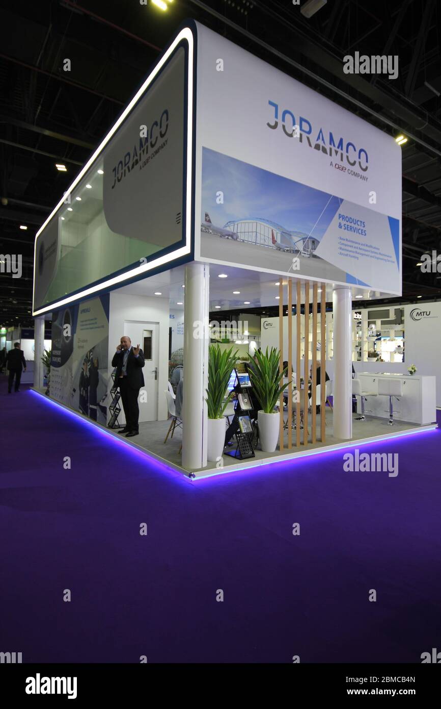 Scene at Aircraft Interiors Middle East 2020 and MRO Middle East 2020 ...