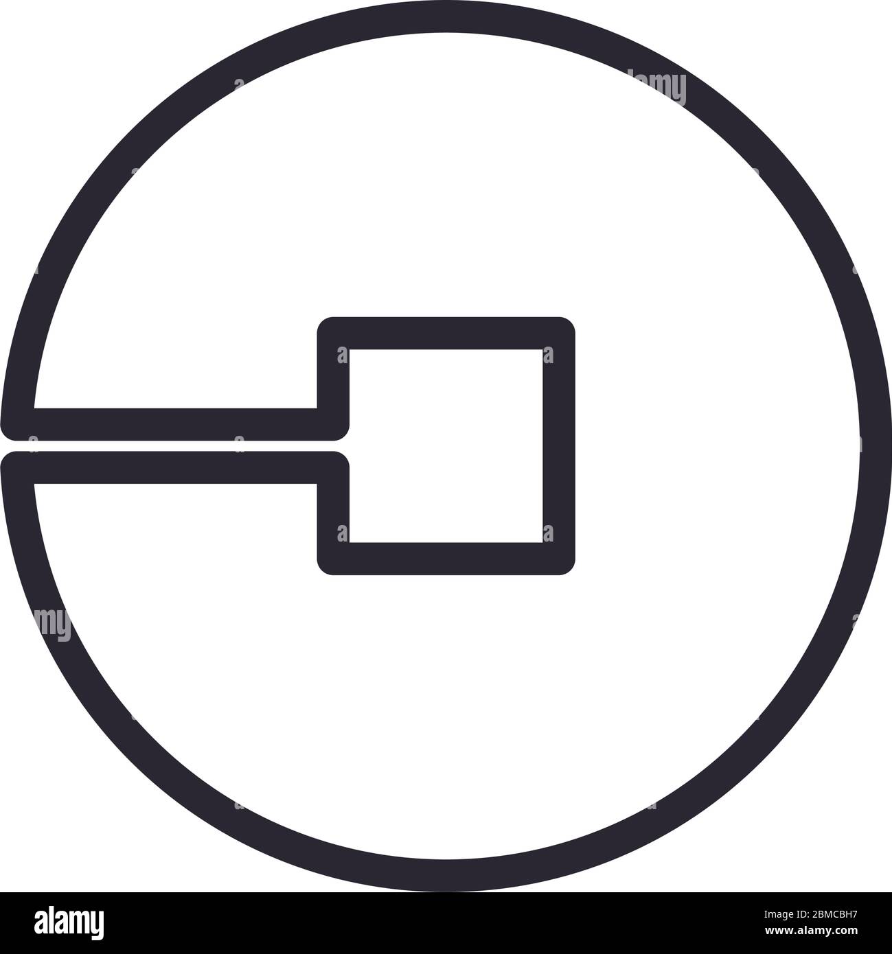 uber line style icon design, Social media multimedia communication and ...