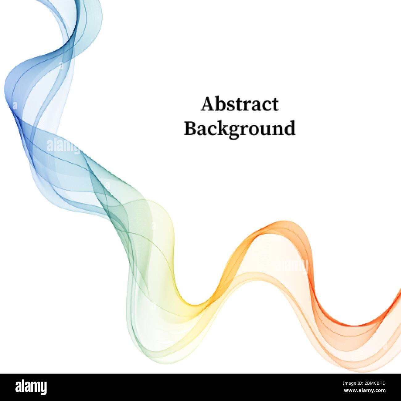 colorful wave. vector background. layout for presentation Stock Vector ...