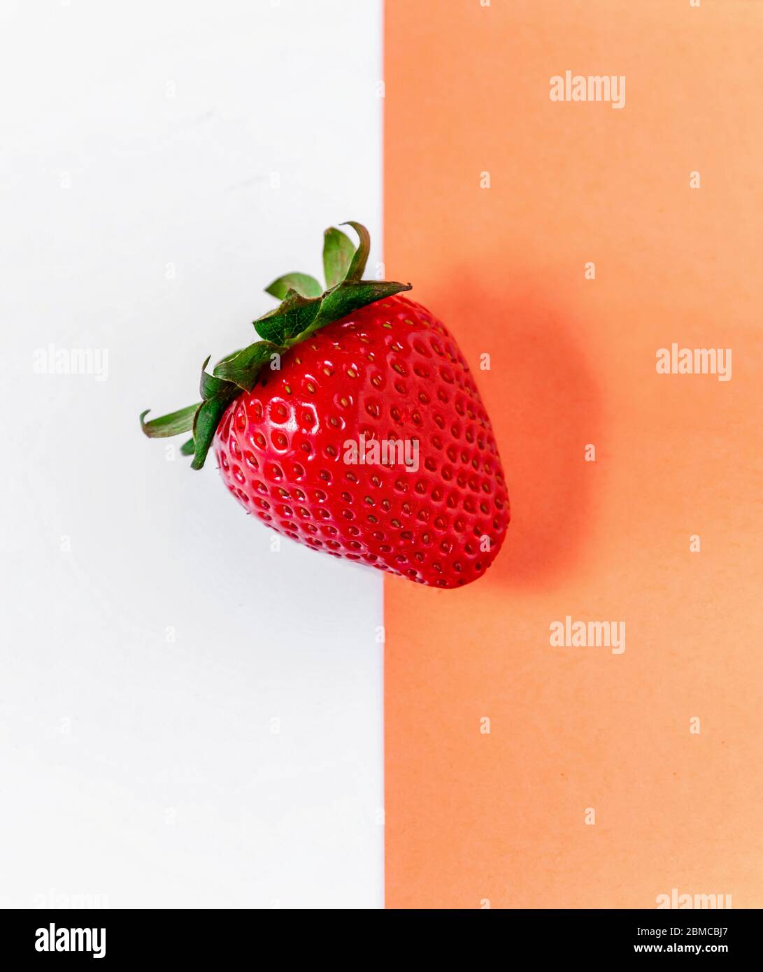 Creative Layout made of Strawberry. Food concept. Summer minimalism ...