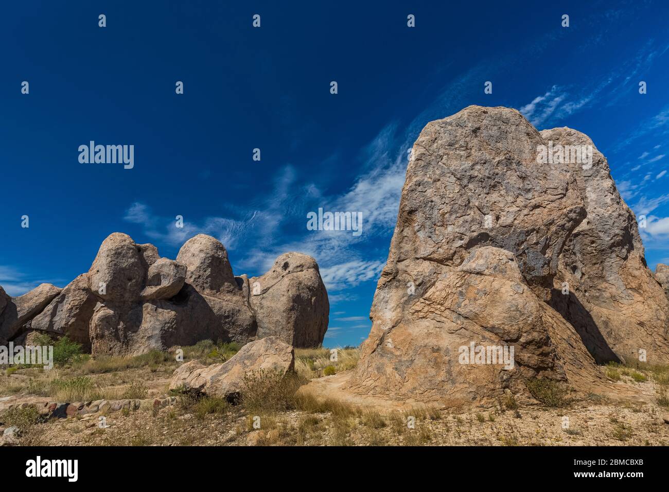 34.9 million years ago, a huge volcano eruption deposited the rock that ...