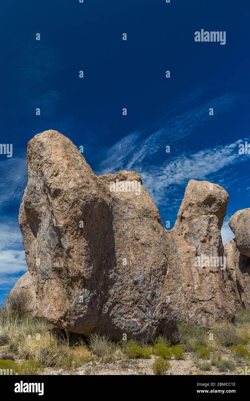 34.9 million years ago, a huge volcano eruption deposited the rock that ...