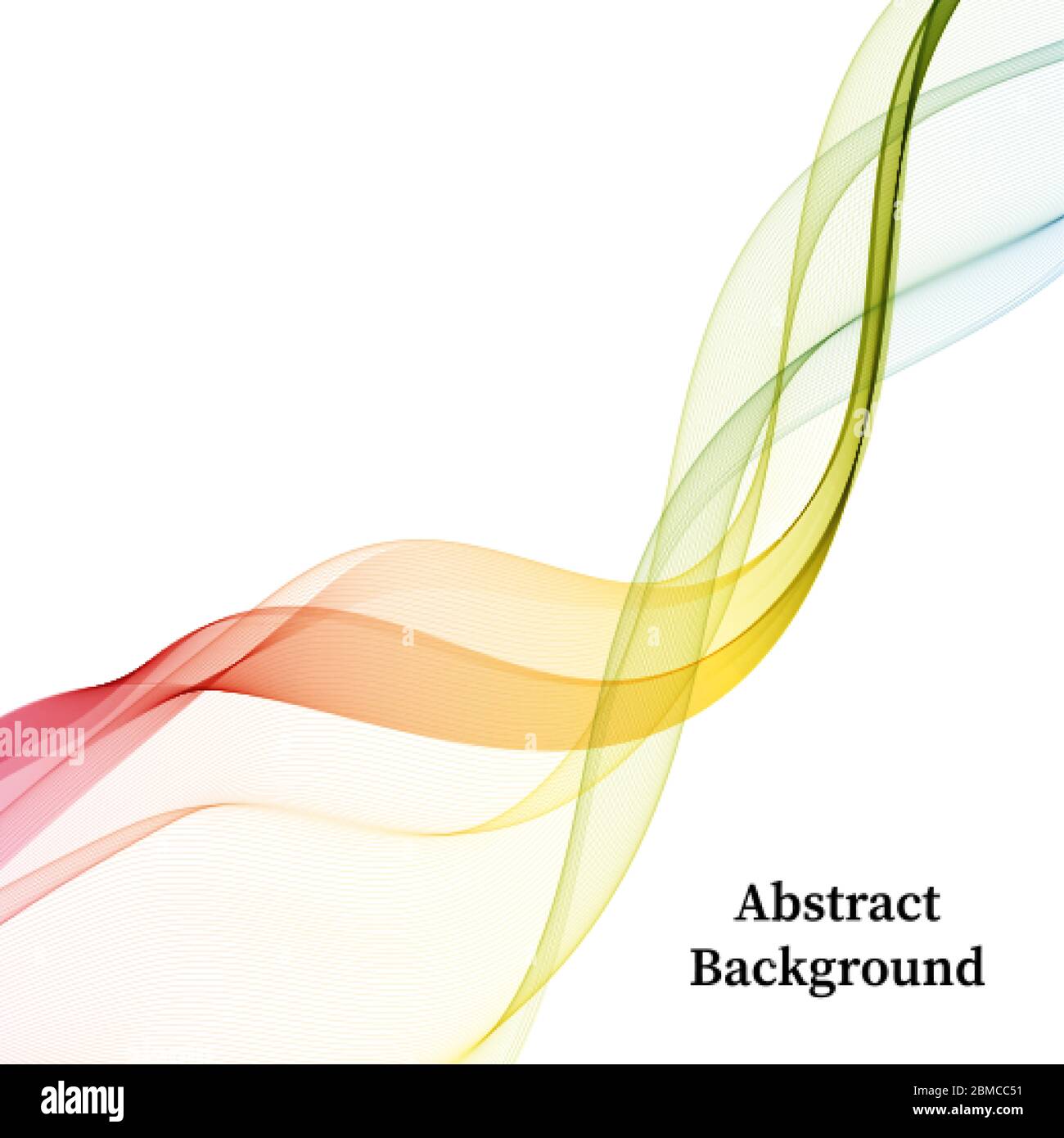 color wave. abstract background advertising layout Stock Vector Image ...