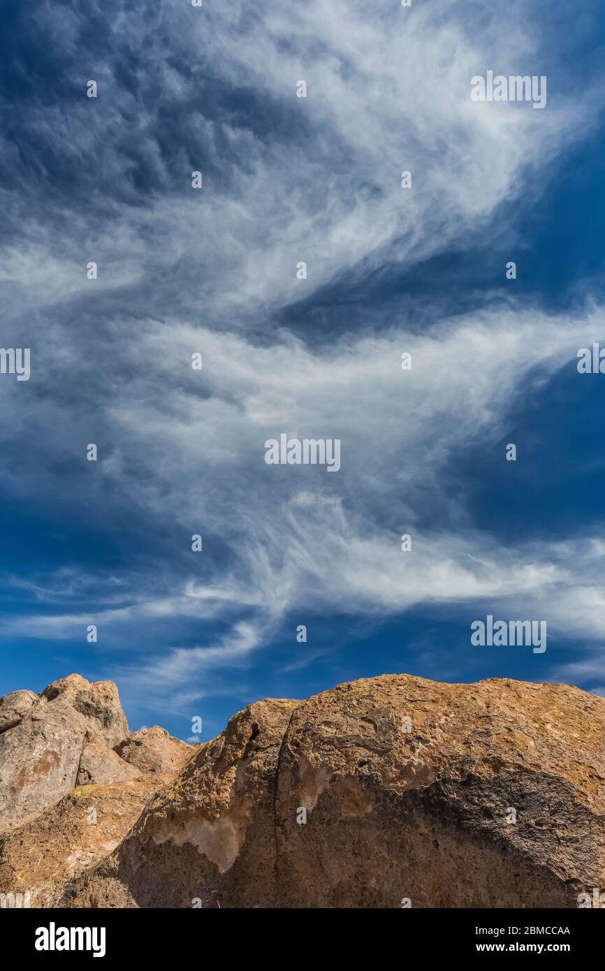 34.9 million years ago, a huge volcano eruption deposited the rock that ...