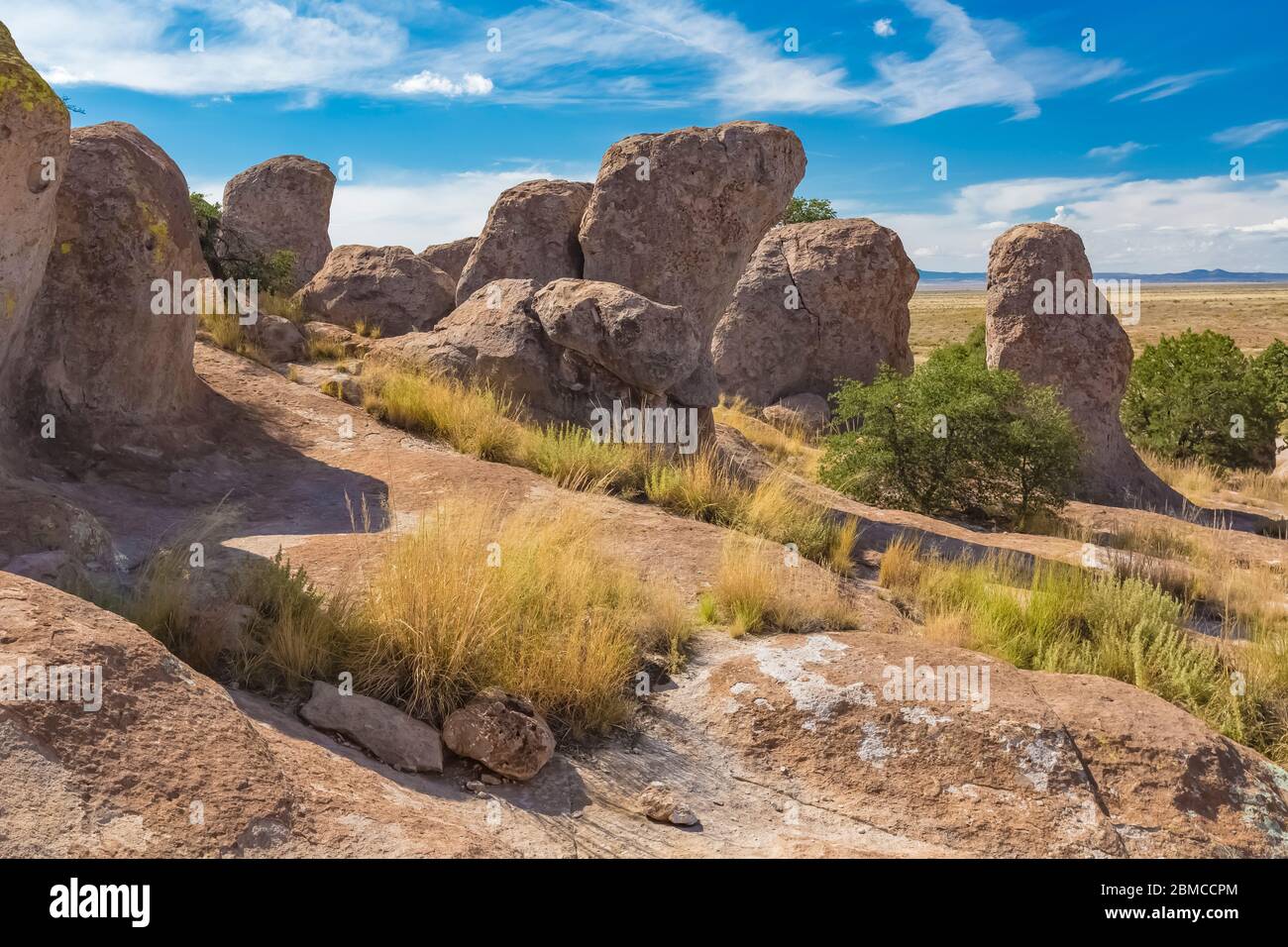 34.9 million years ago, a huge volcano eruption deposited the rock that ...