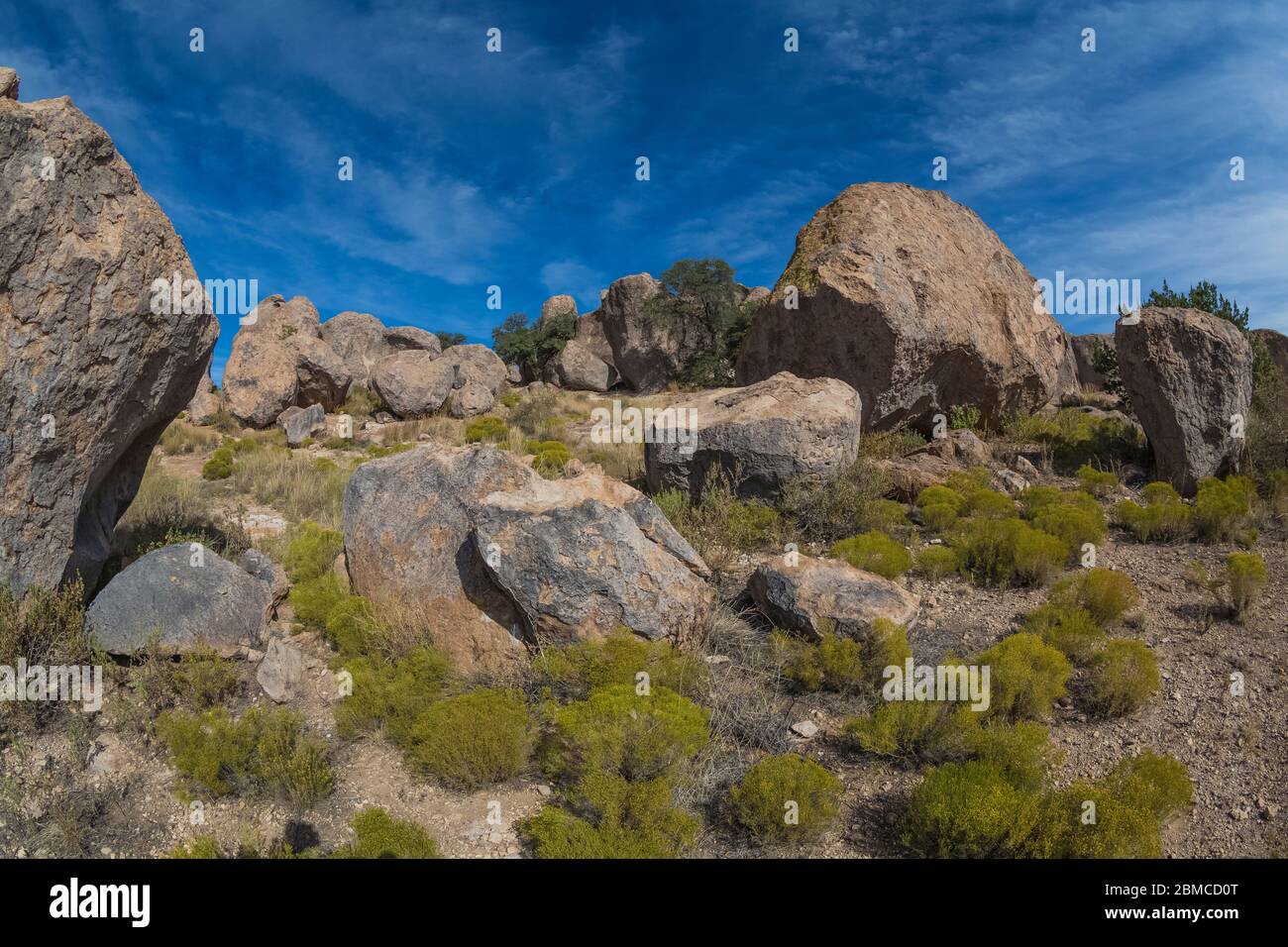 34.9 million years ago, a huge volcano eruption deposited the rock that ...