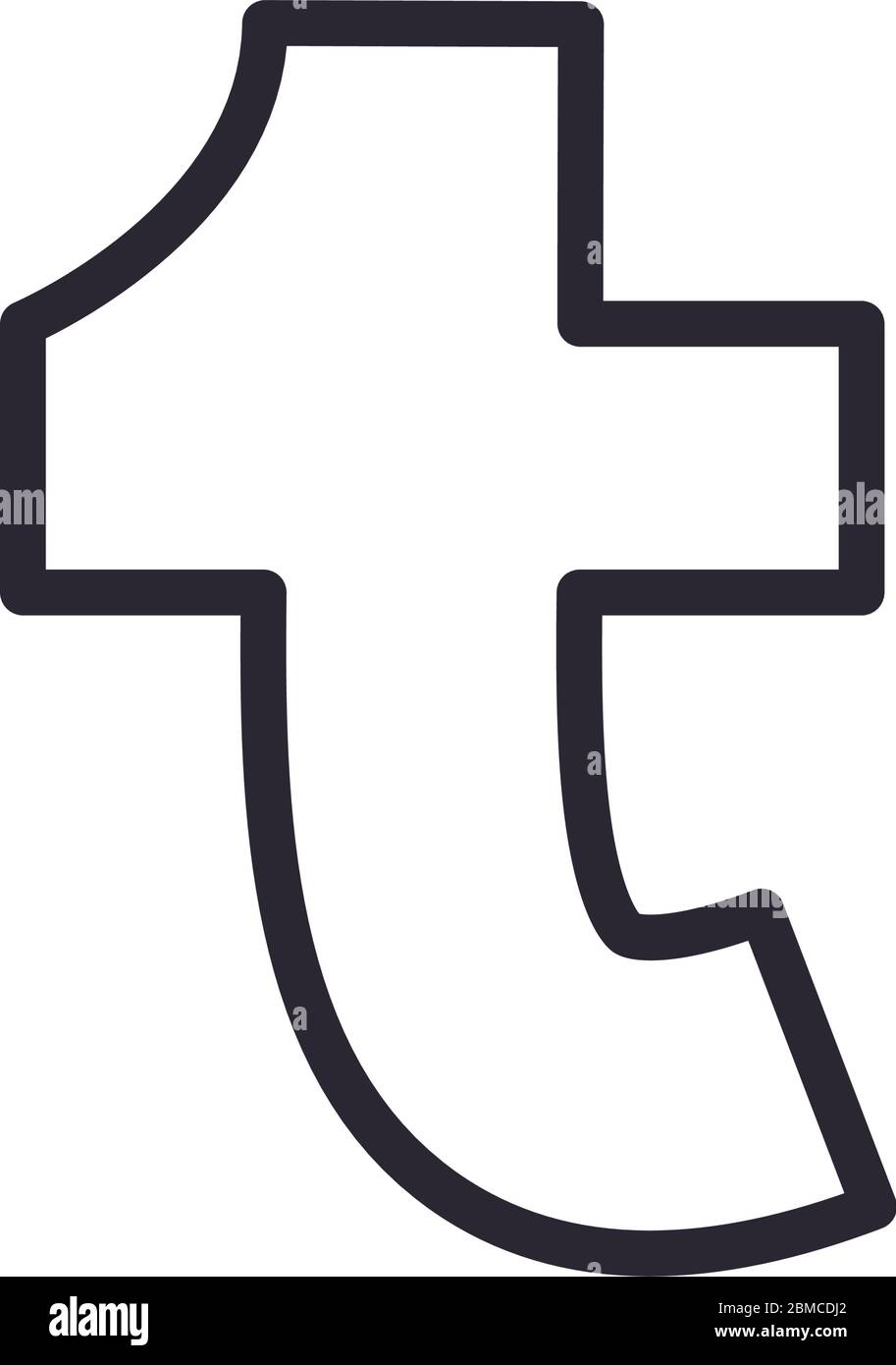 tumblr line style icon design, Social media multimedia communication ...