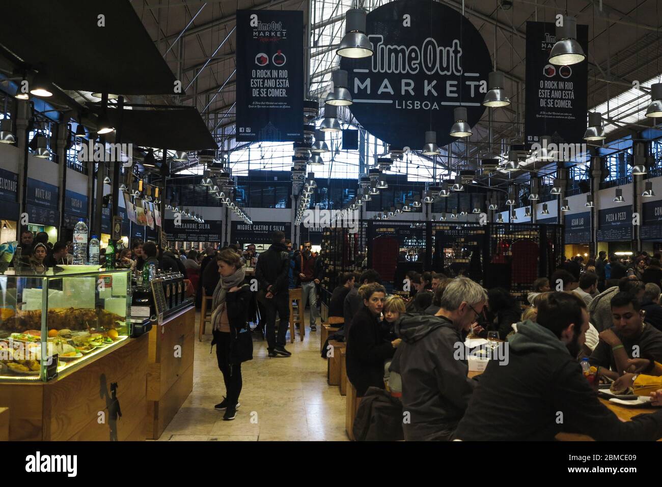 Time Out Market in Lisbon, Portugal Stock Photo - Alamy