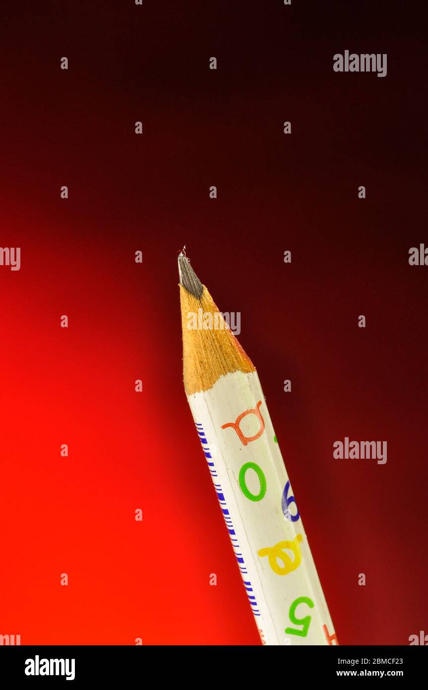 Pencil studio shot Stock Photo - Alamy