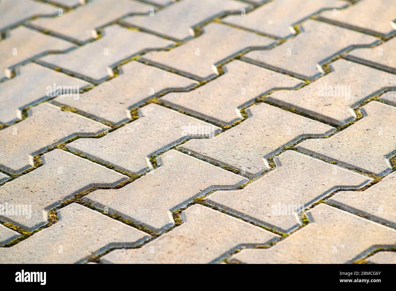 Concrete grid pavers hi-res stock photography and images - Alamy