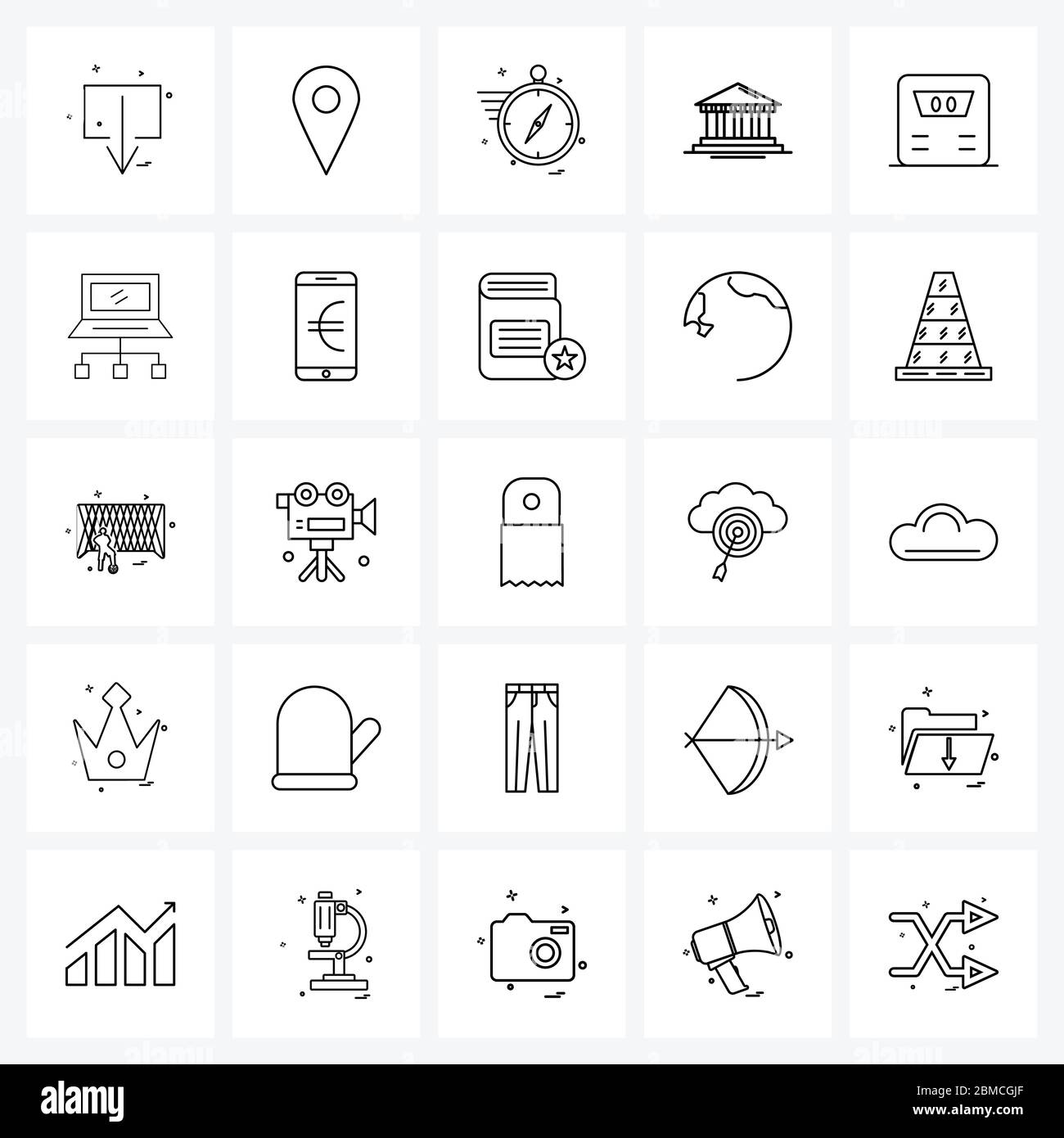 Map symbols scale Black and White Stock Photos & Images - Alamy