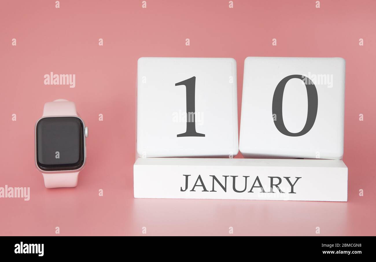 January 10 day of month. Calendar for those who keep track of time ...