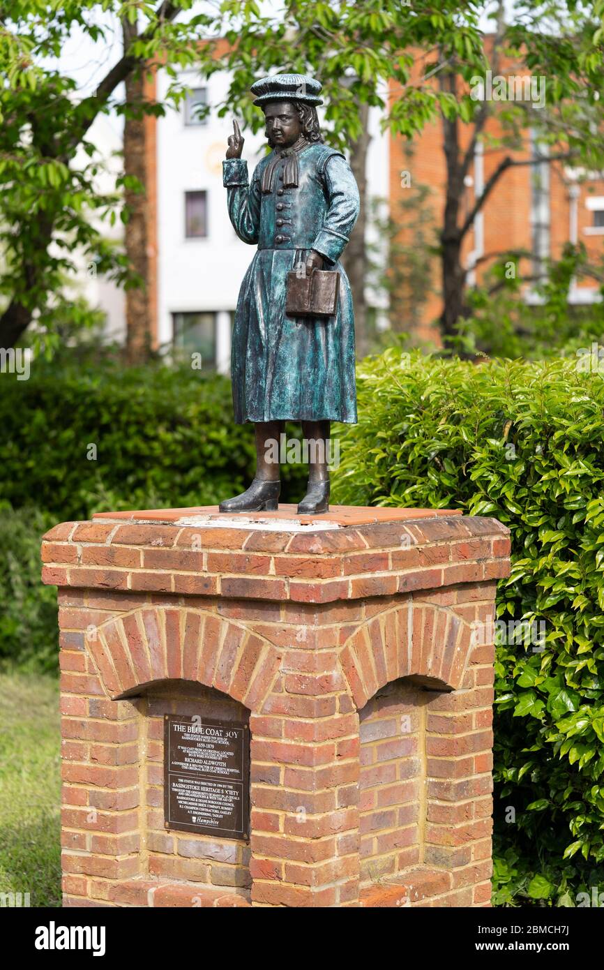 Basingstoke blue coat boy hi-res stock photography and images - Alamy