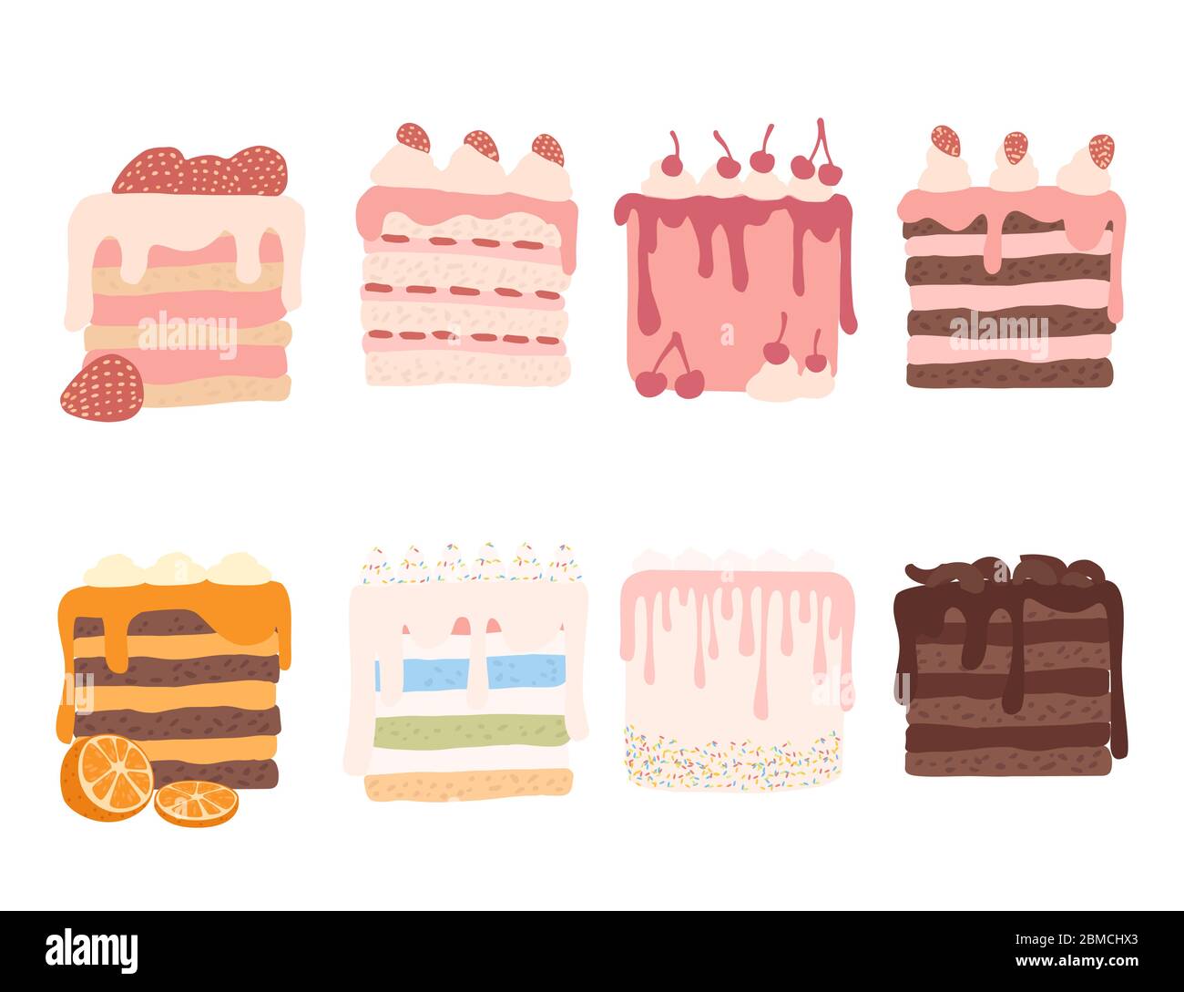 Square Piece Of Cake Clipart