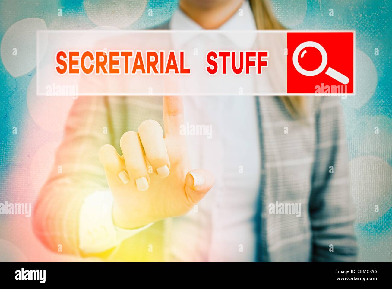 Handwriting text writing Secretarial Stuff. Conceptual photo Secretary ...