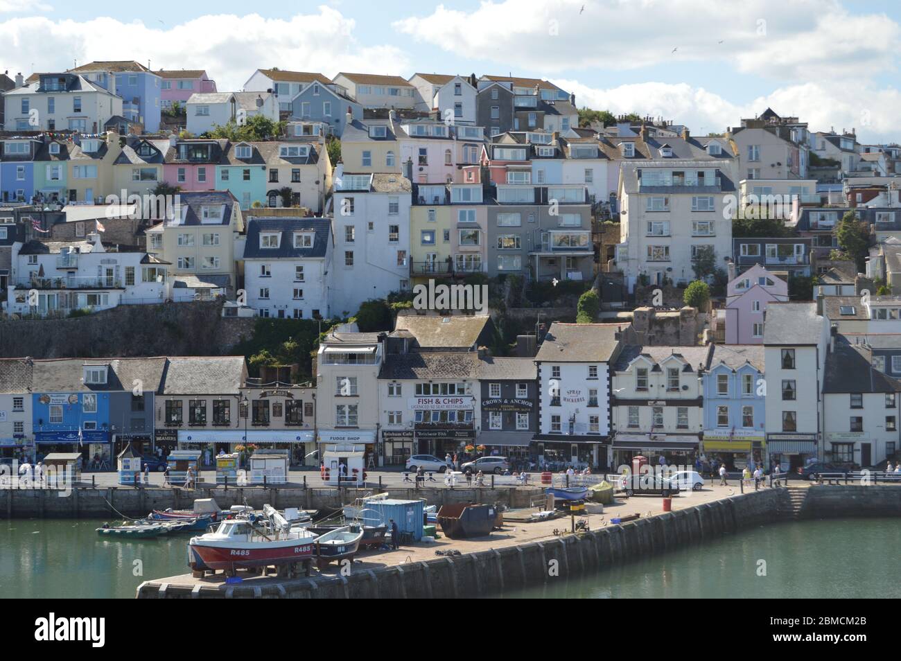 Brixham Harbour, Devon, England Stock Photo - Alamy