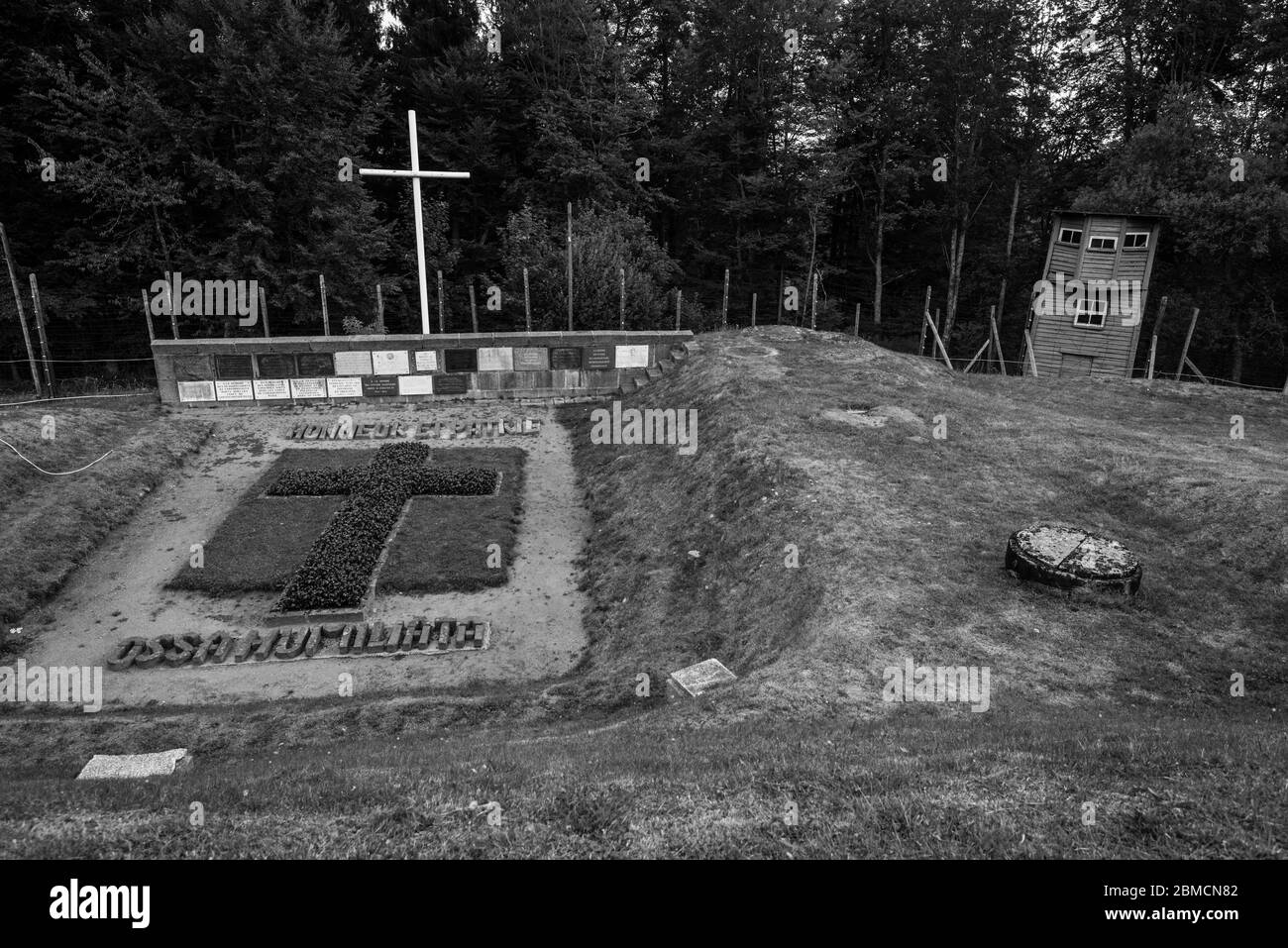 Natzwiller, Alsace, France - August 2015: The Nazi World War II ...