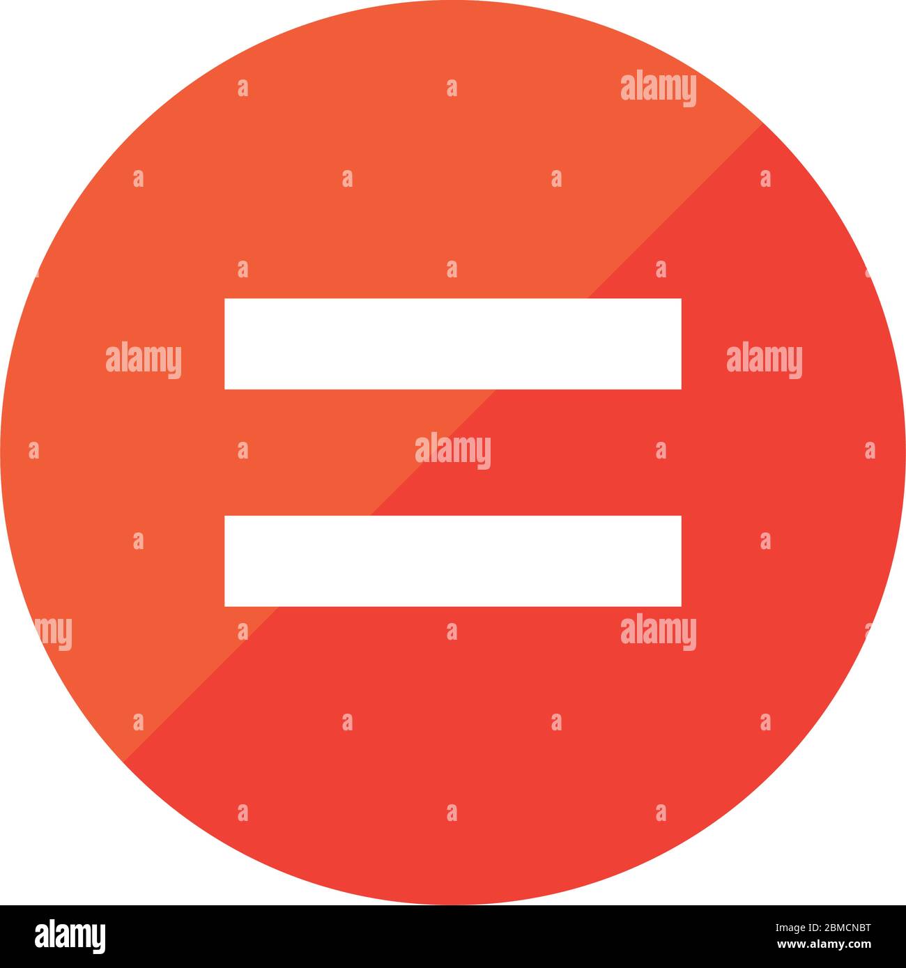equality flat style icon design, Math finance and education theme ...
