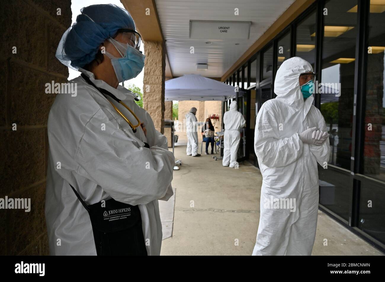 UNITED STATES - May 8, 2020: Dr. Roshelle Beckwith M.D. and Lucille ...