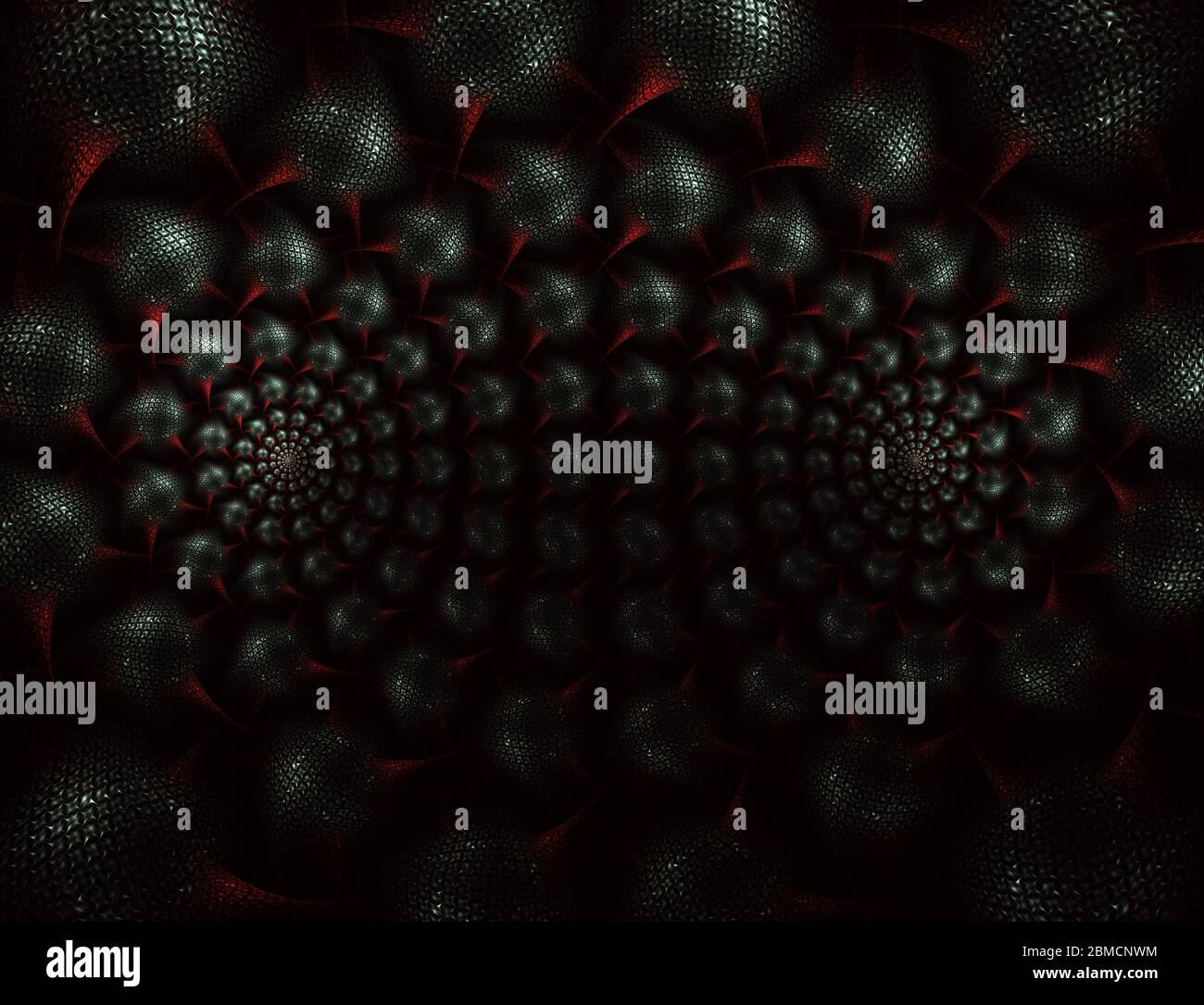 Spiral Fractal Background Image, Blurred Bokeh Particles Illustration ...